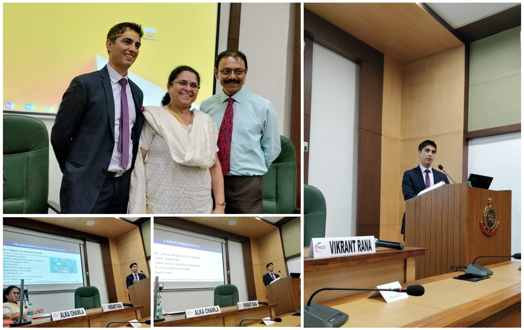 Vikrant Rana of S.S. Rana & Co., speaks at the Capacity Building ...